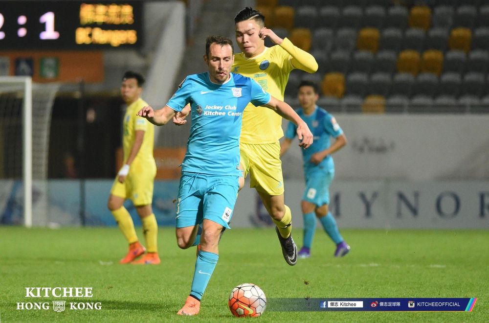 Powerful Akande Header Seals Victory for Kitchee o | Kitchee Sports Club