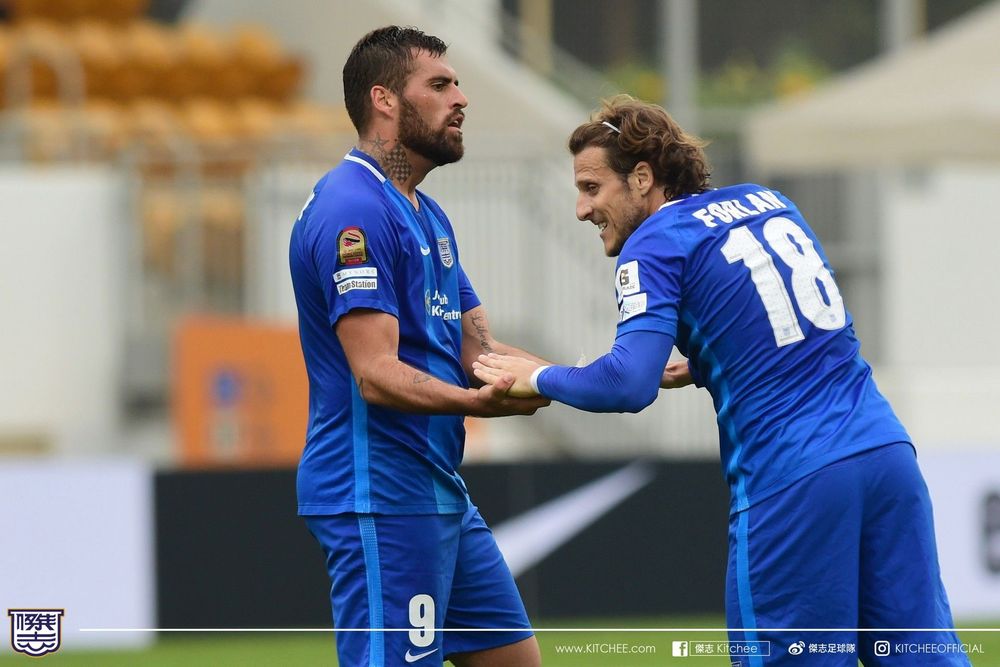 Sensational free-kick from Diego Forlan sparked Ki | Kitchee Sports Club